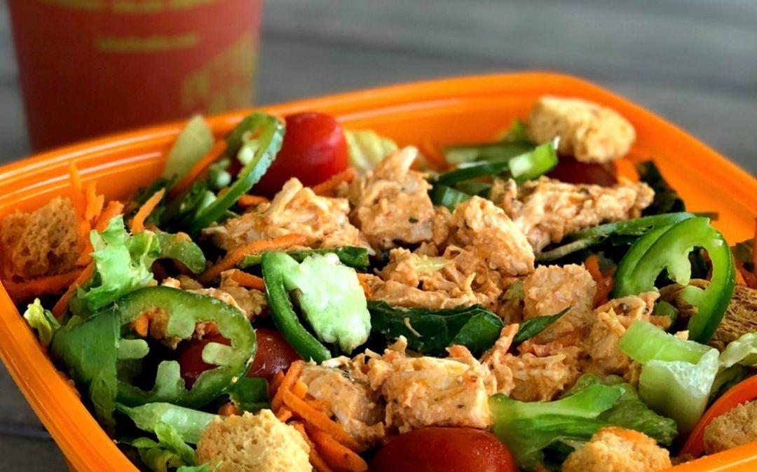 Salad and Go menu in Phoenix, Arizona, USA