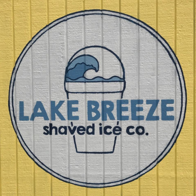 Lake Breeze Shaved Ice menu in Grove, Oklahoma, USA