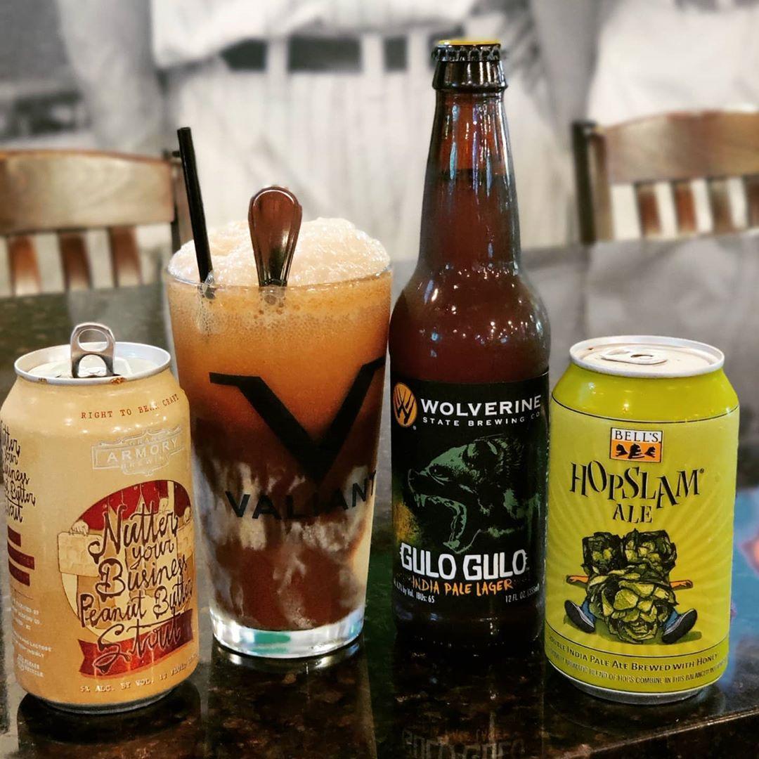 Valiant Bar and Grill menu in Chelsea, Michigan, USA