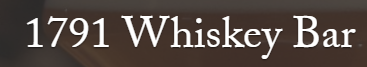 Menu for 1791 Whiskey Bar in College Station, TX | Sirved