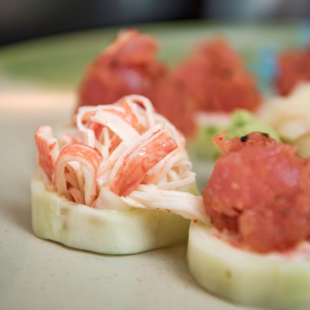 Takosushi menu in Columbia, South Carolina, USA