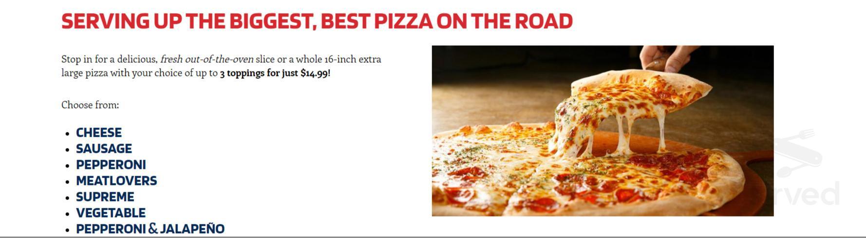 Menu for Dan’s Big Slice Pizza in Dixon, IL | Sirved