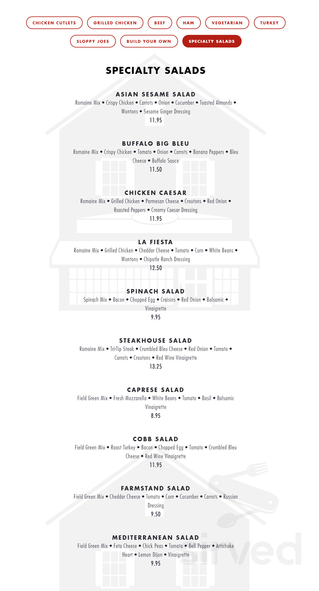Millburn Deli menu in Montclair, New Jersey, USA