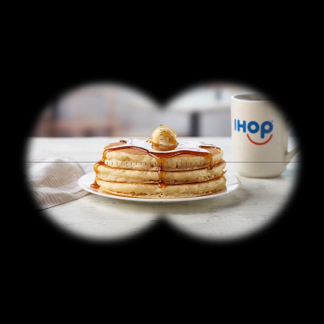 IHOP menu in Calgary, Alberta, Canada