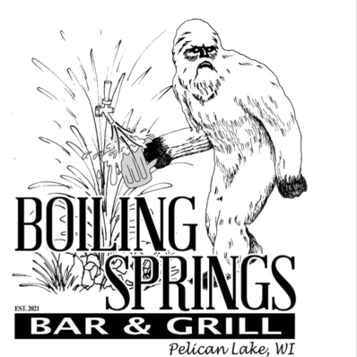 Menu for Boiling Springs Tavern in Pelican Lake, WI | Sirved