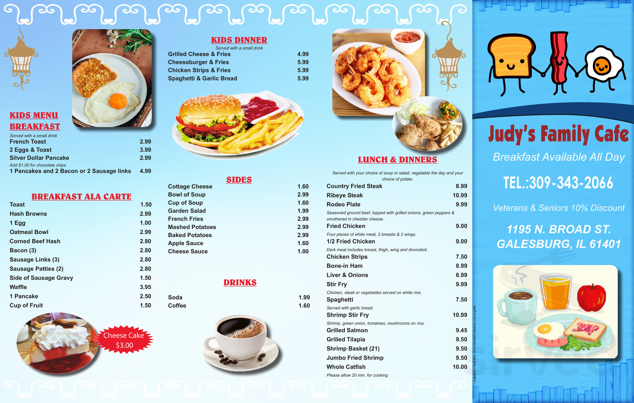 Judy's Family Cafe in Galesburg, Illinois, United States