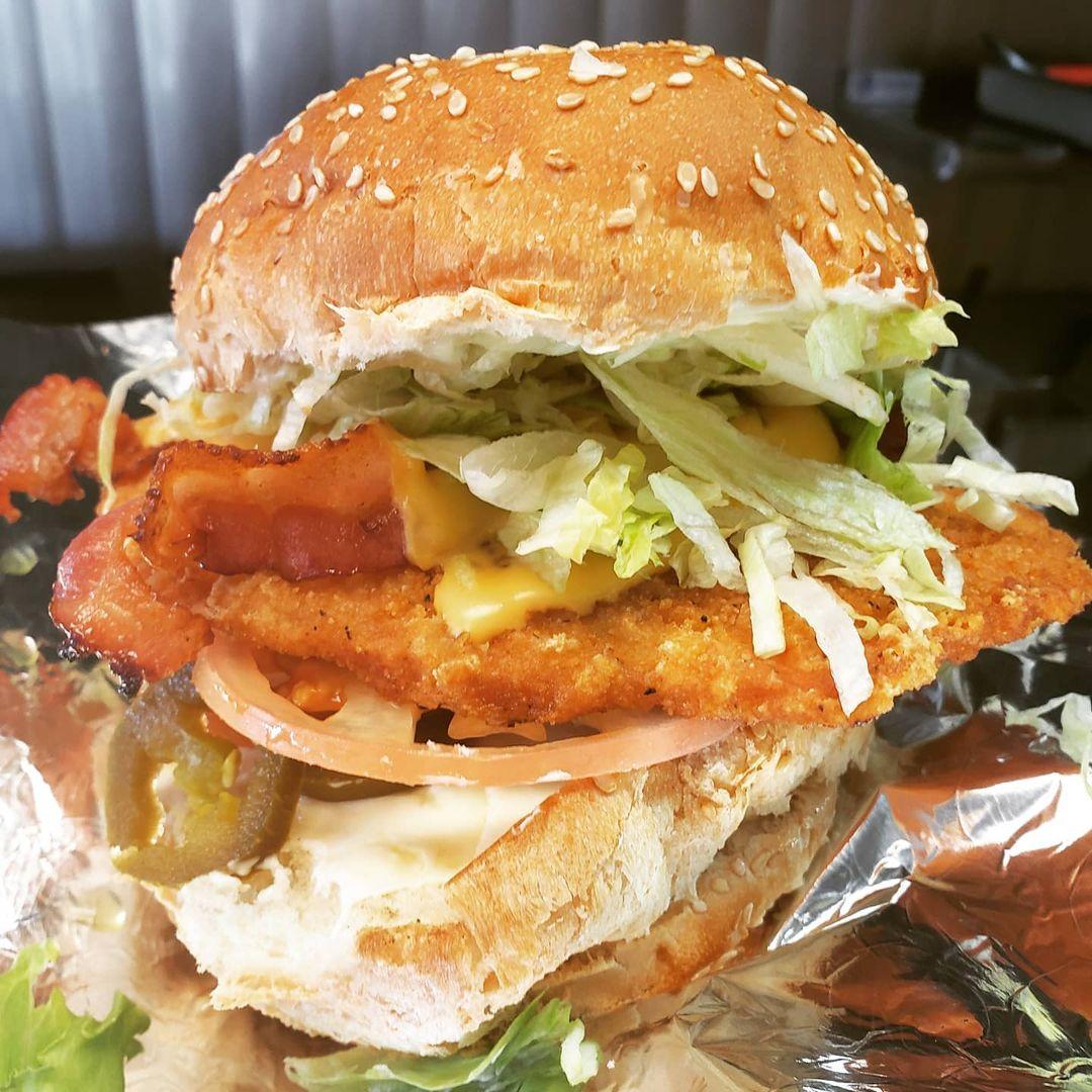 The Burger Place menu in Winnipeg, Manitoba, Canada