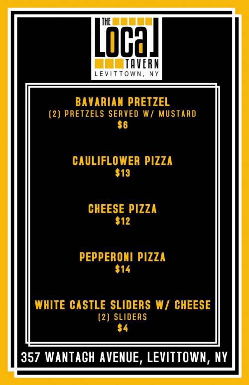 The Local Tavern menu in Levittown, New York, USA