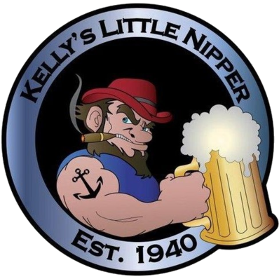 Kelly's Little Nipper menu in Des Moines, Iowa, USA
