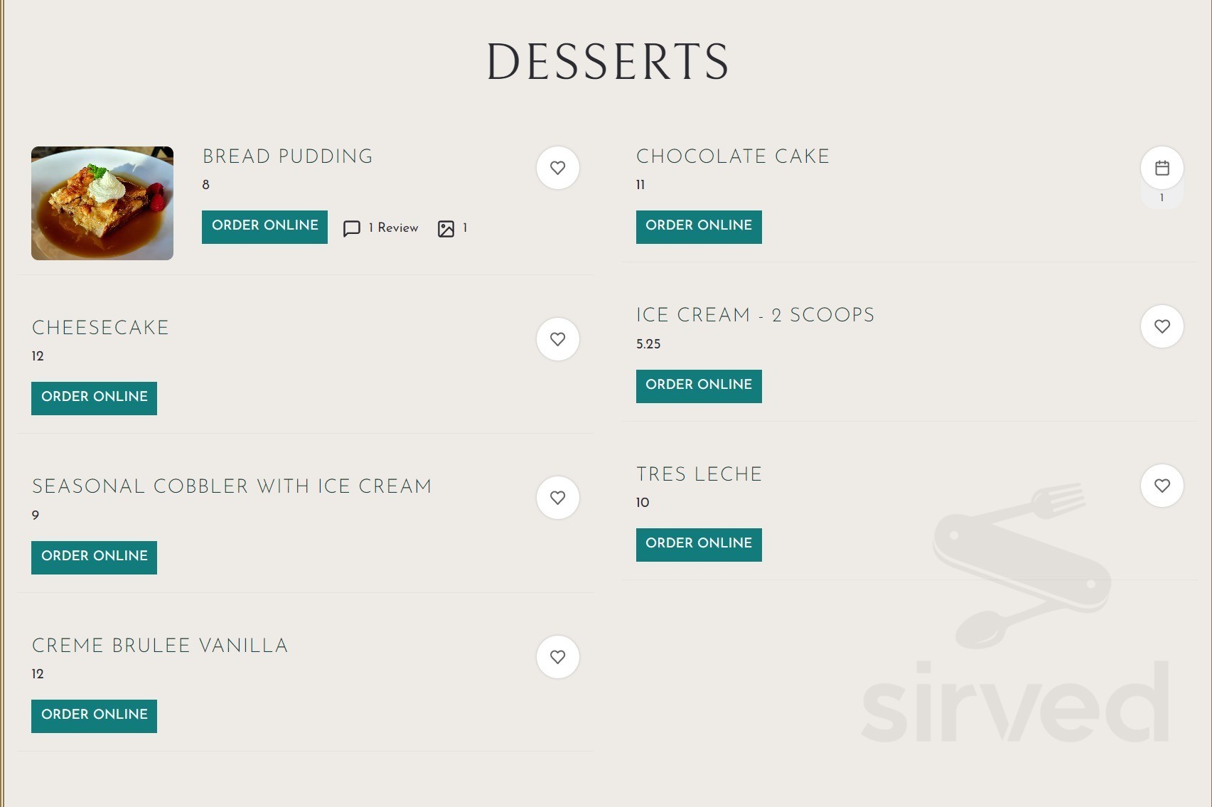 Rail & Rye menu in Navasota, Texas, USA