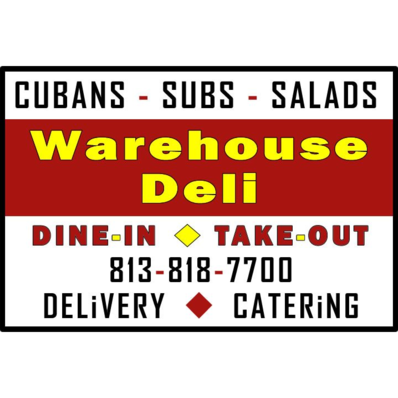 Warehouse Deli menu in Oldsmar, Florida, USA
