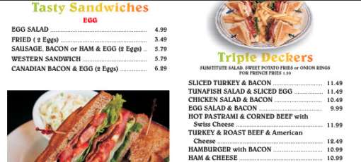 Menu for Halfmoon Diner in Clifton Park, NY | Sirved