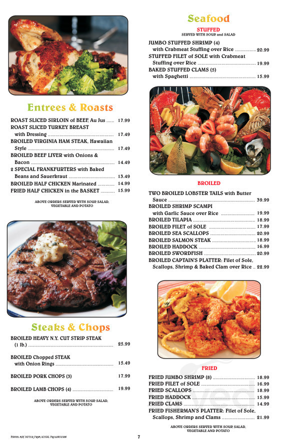 Halfmoon Diner menus in Clifton Park, New York, United States