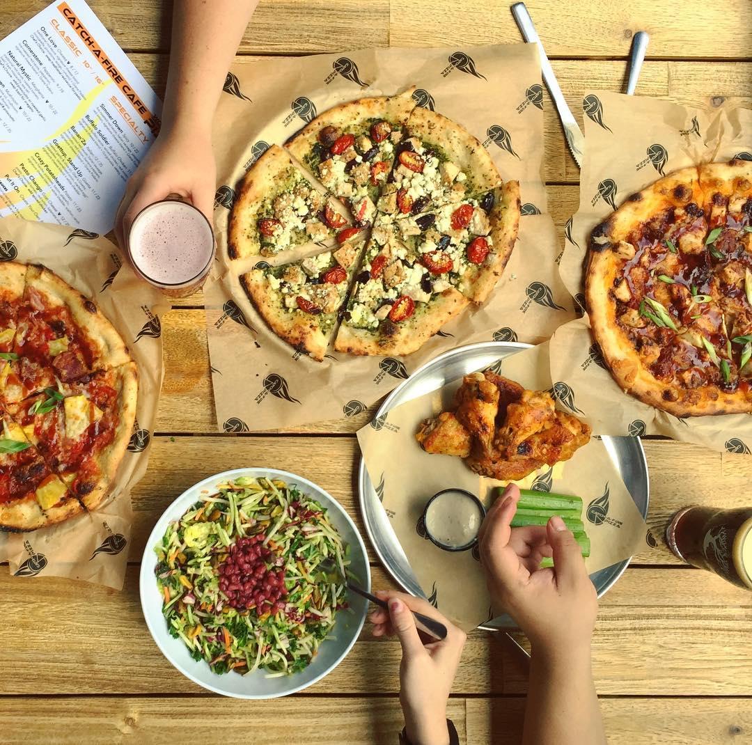 Catch-a-Fire Pizza -Oakley menu in Cincinnati, Ohio, USA