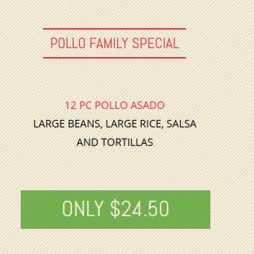 Pollo Salsa menu in Carrollton, Texas, USA
