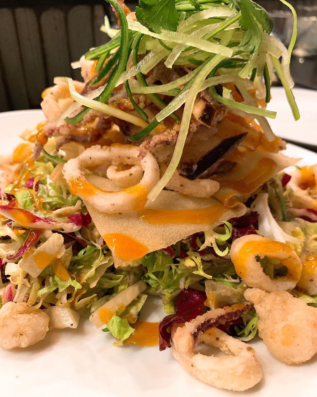 Wolfgang Puck menu in Encino, California, USA