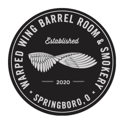 Menu for Warped Wing Barrel Room & Smokery - Springboro in Springboro ...