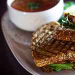 Atlantic Host menu in Bathurst, New Brunswick, Canada