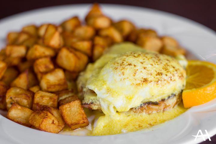 Atlantic Host menu in Bathurst, New Brunswick, Canada