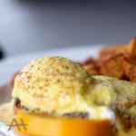 Atlantic Host menu in Bathurst, New Brunswick, Canada