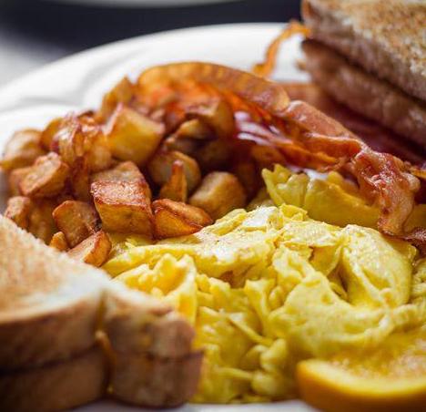 Atlantic Host menu in Bathurst, New Brunswick, Canada