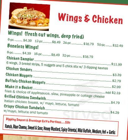 Beechwood Pizza & Carryout menus in Hillsboro, Ohio, United States