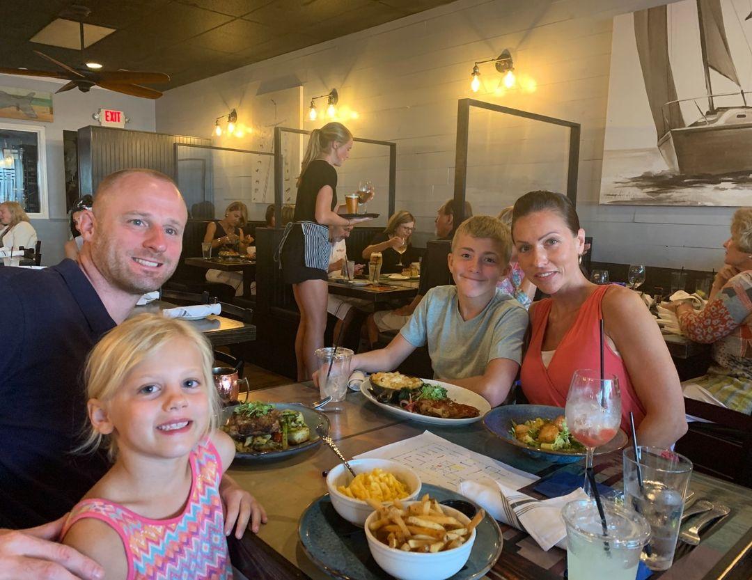 Just Hooked menu in Fenwick Island, Delaware, USA