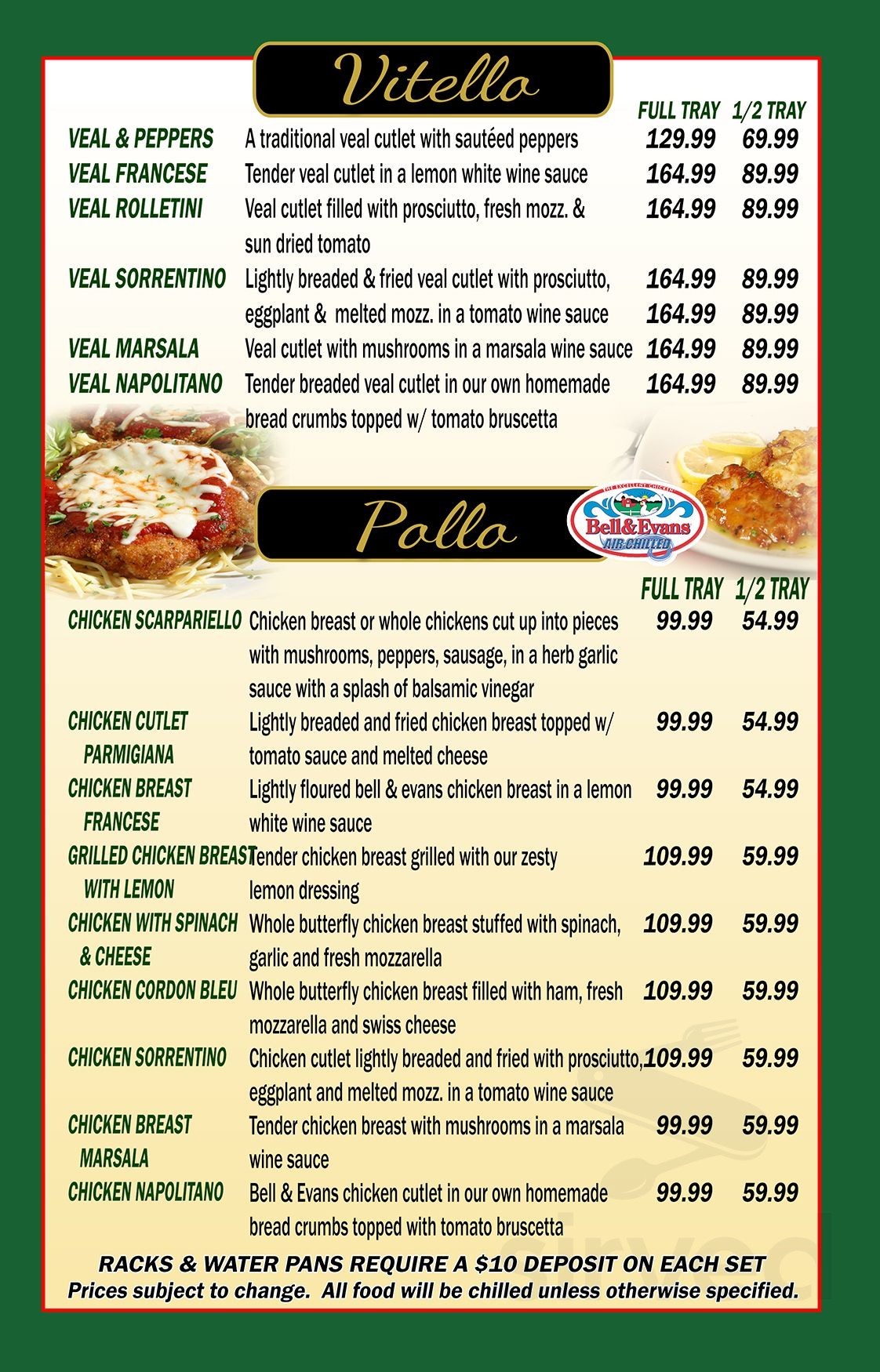 AS Pork Store & Italian Fine Foods of East Islip menu in East Islip ...