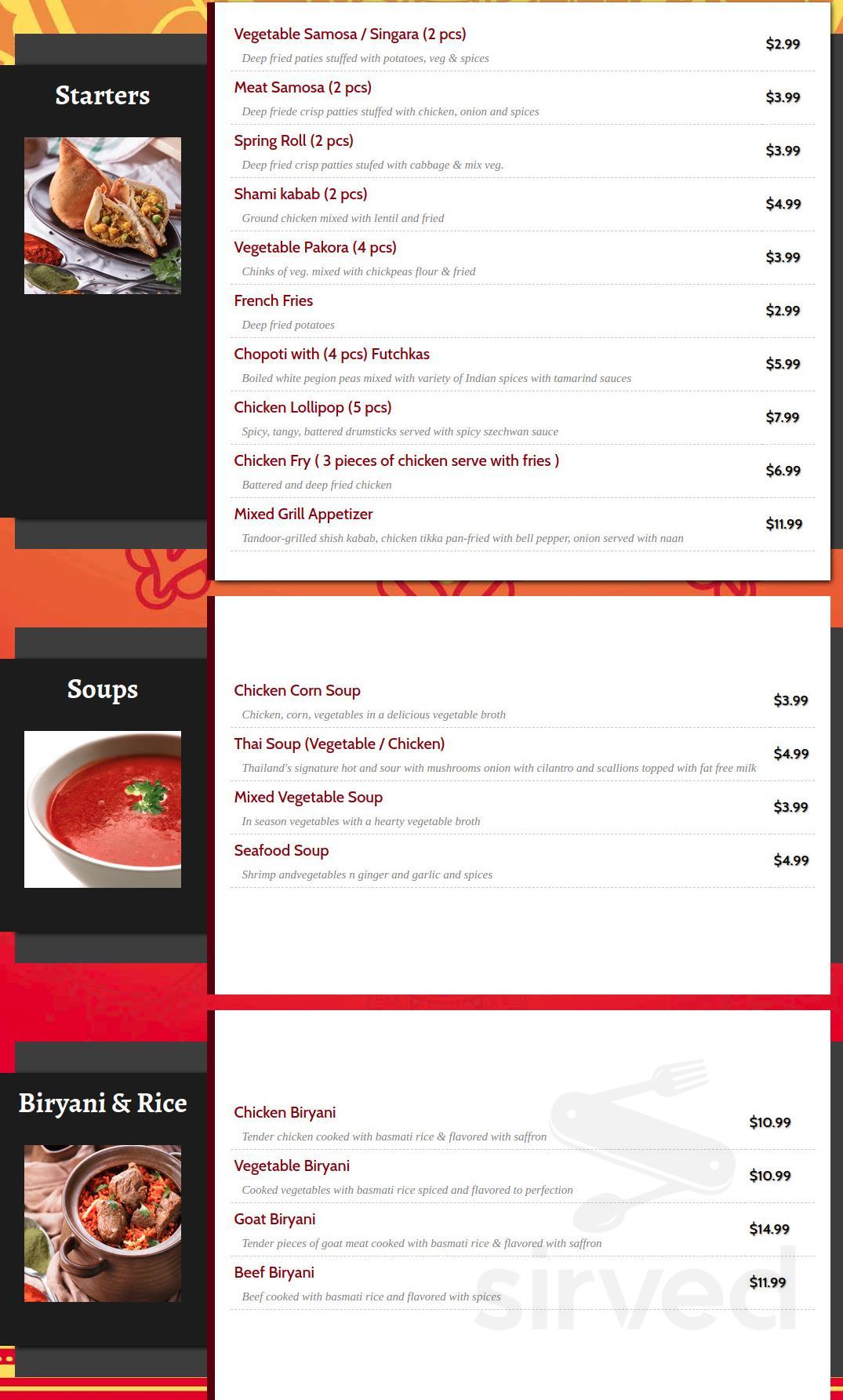 Zaytuna Restaurant menu in Danbury, Connecticut, USA