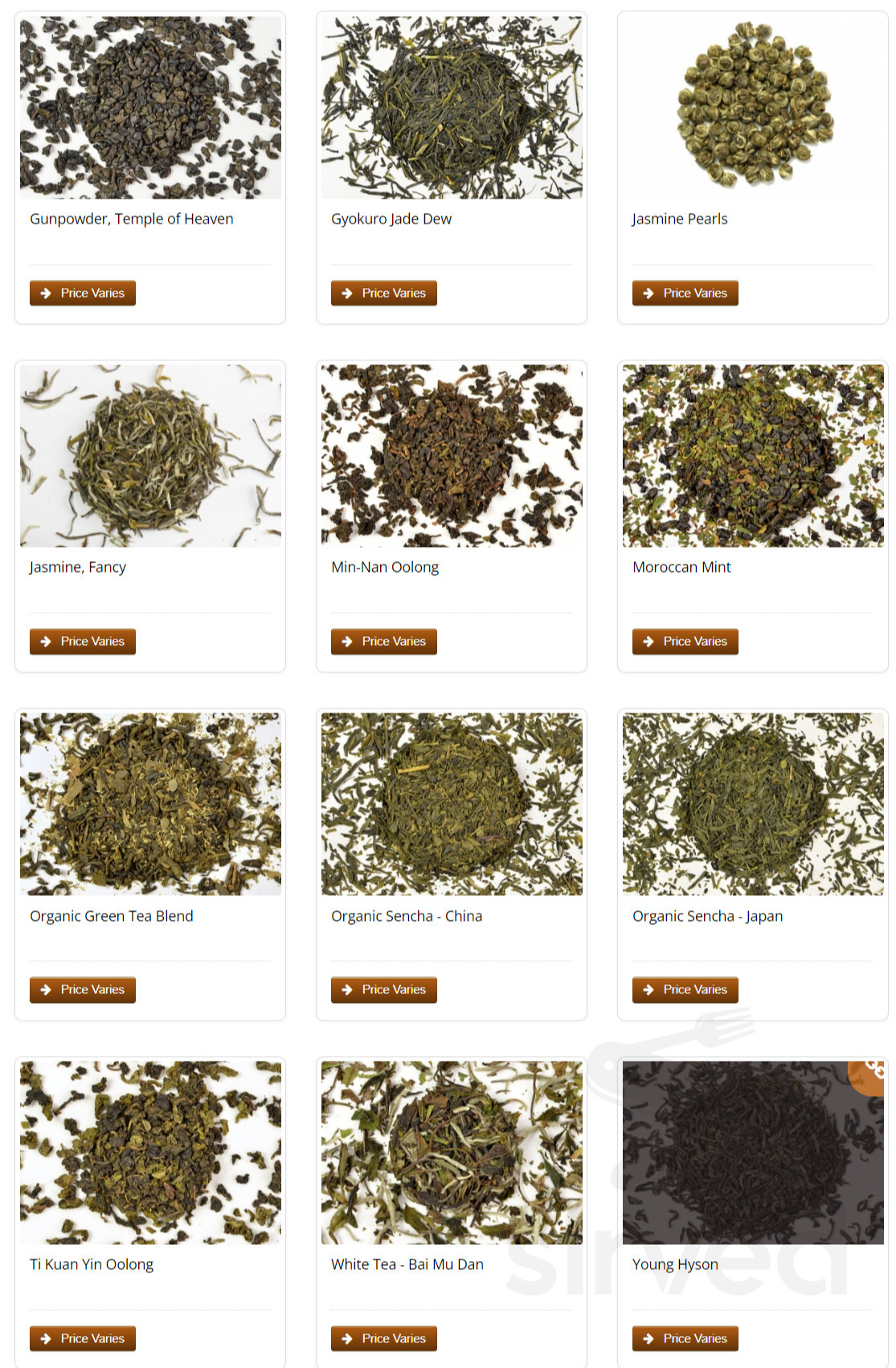 Willoughby's Coffee & Tea menu in New Haven, Connecticut, USA