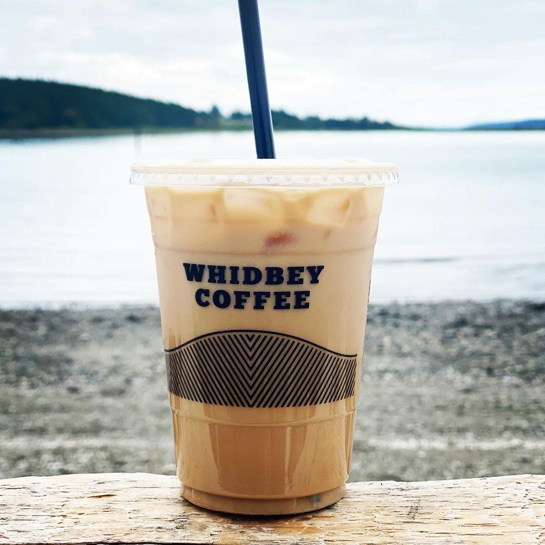 Whidbey Coffee menu in Freeland, Washington, USA