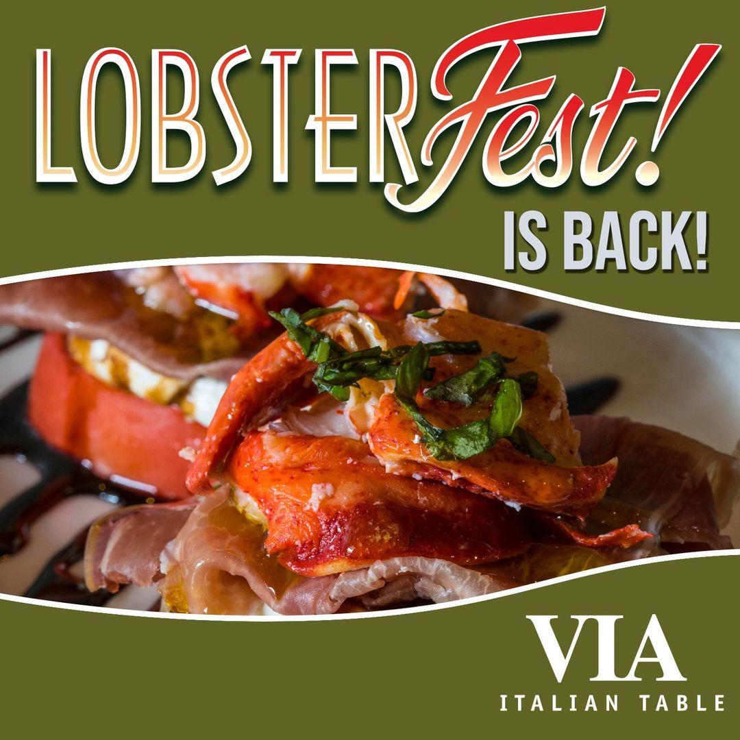 Via Italian Table menu in Worcester, Massachusetts, USA