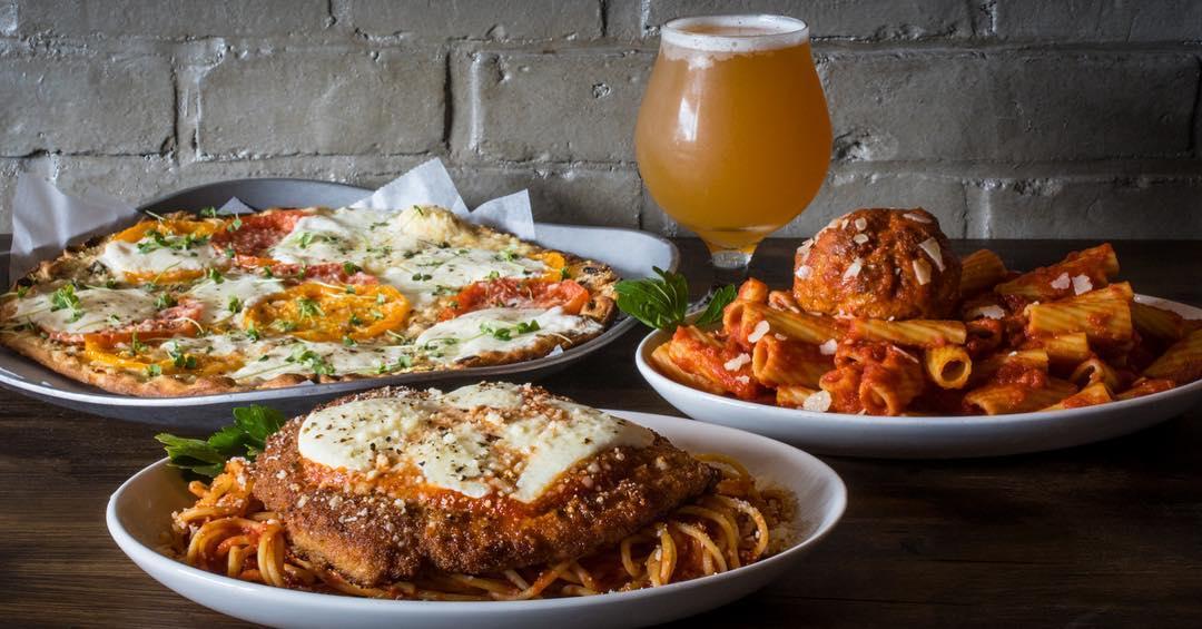 Via Italian Table menu in Worcester, Massachusetts, USA