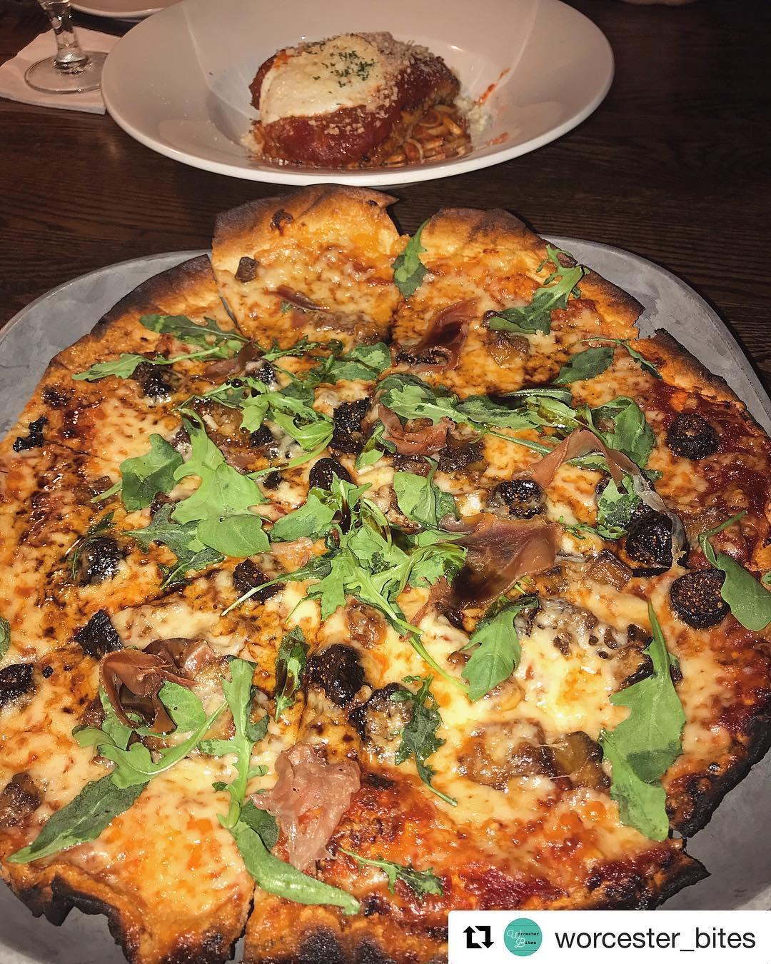 Via Italian Table menu in Worcester, Massachusetts, USA