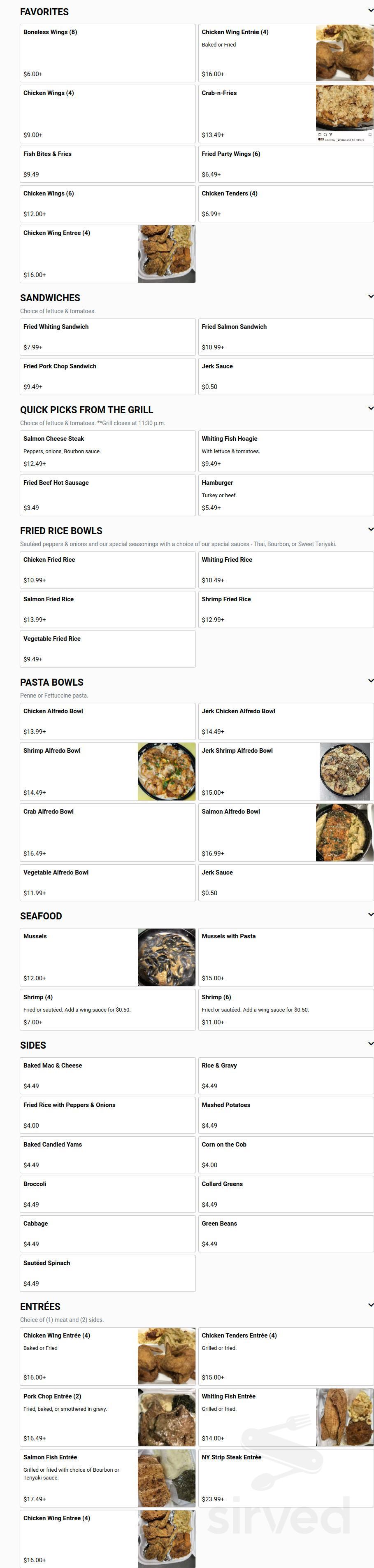 Menu for Illusions Banquet Hall and Sports Bar in Clifton Heights, PA ...