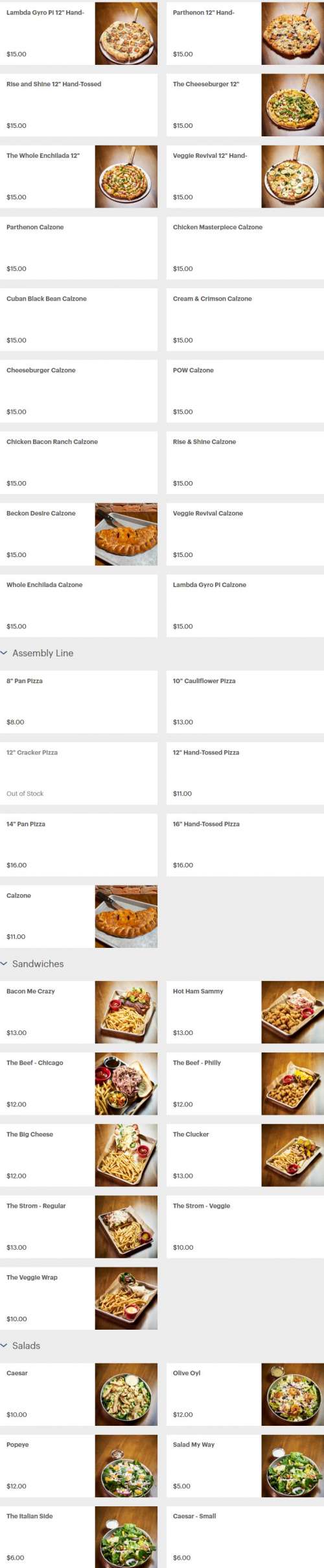 Peddlers Pizza Pub menu in Valparaiso, Indiana, USA