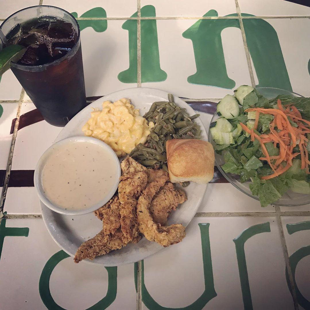 Grins Restaurant menu in San Marcos, Texas, USA