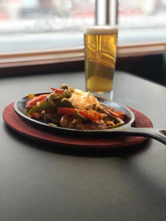 Snooty Fox menu in Fredericton, New Brunswick, Canada