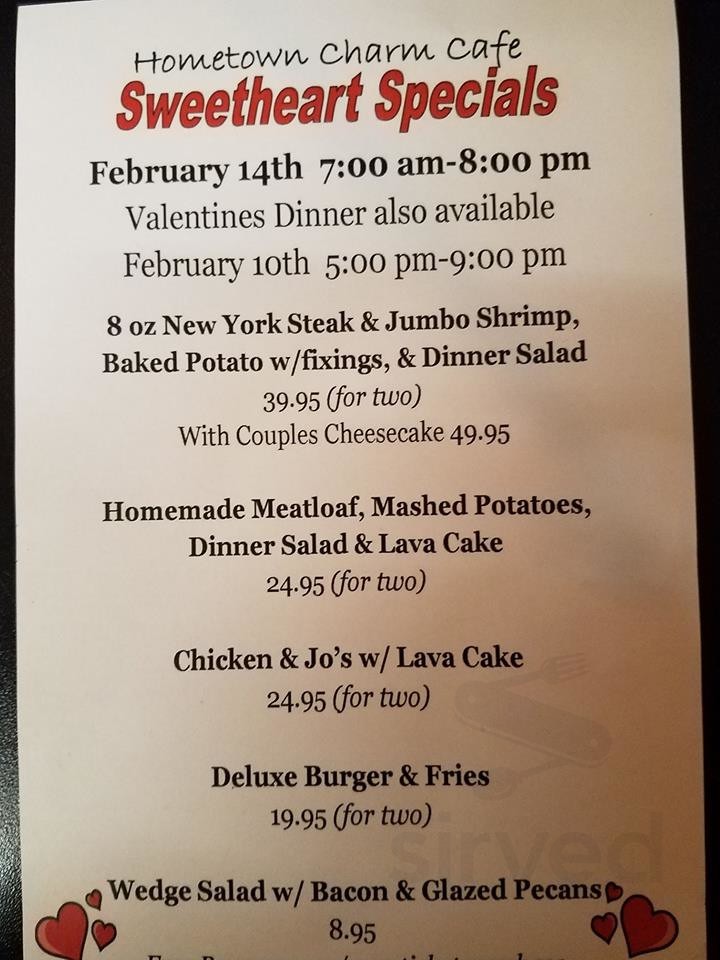 Menu for Anglea's Restaurant in Tacoma, WA | Sirved