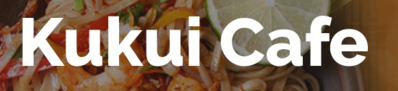 Menu for Kukui Cafe in Honolulu, HI | Sirved