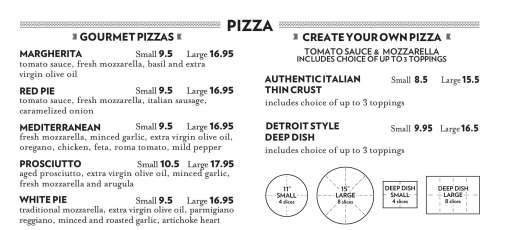 Menu for Crispelli's Bakery & Pizzeria - West Bloomfield in West ...