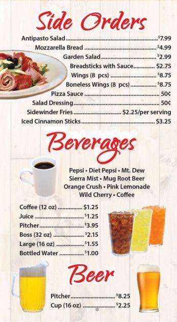 Huckleberry Junction Playhouse Theater menu in Genesee, Michigan, USA