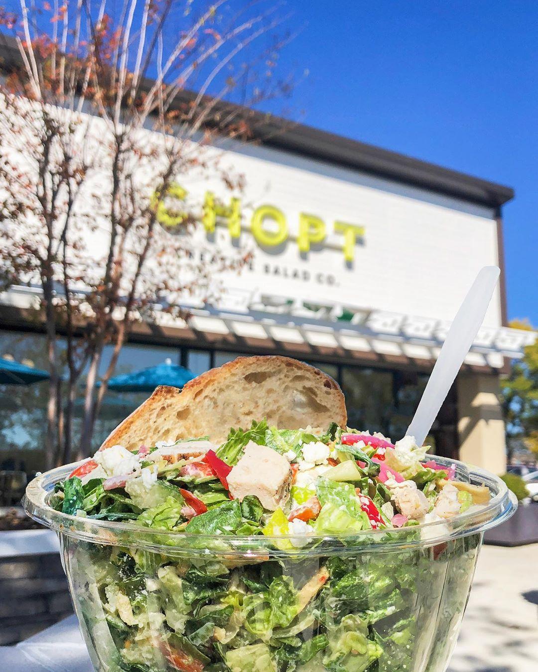 Chopt Creative Salad Co. menu in New York, New York, USA