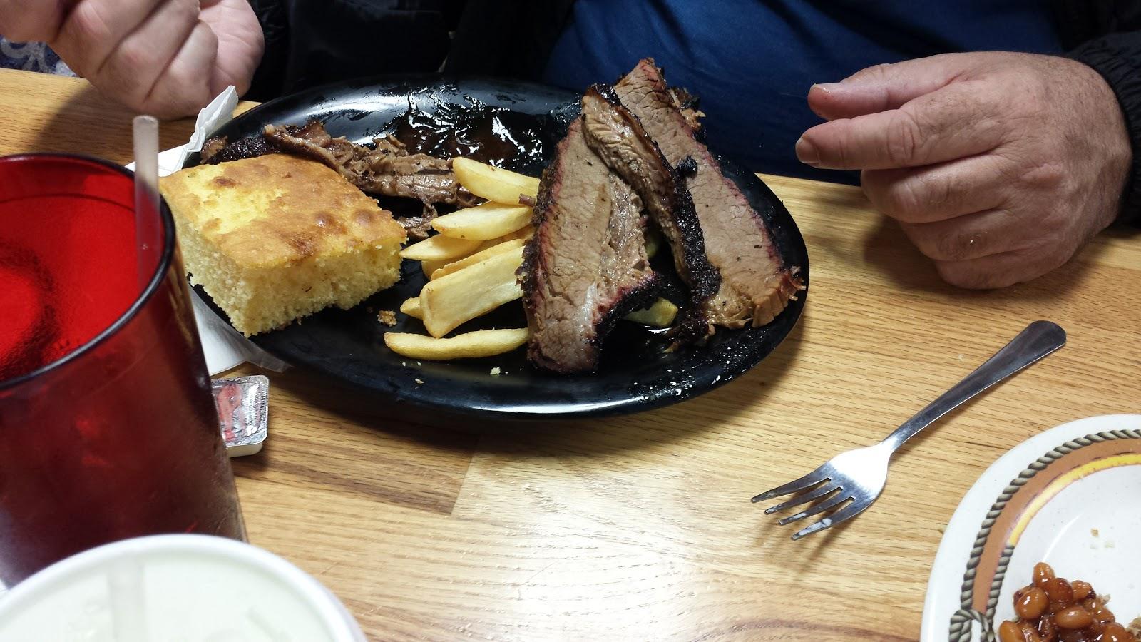 Pauly's BBQ menu in Arthur, Illinois, USA