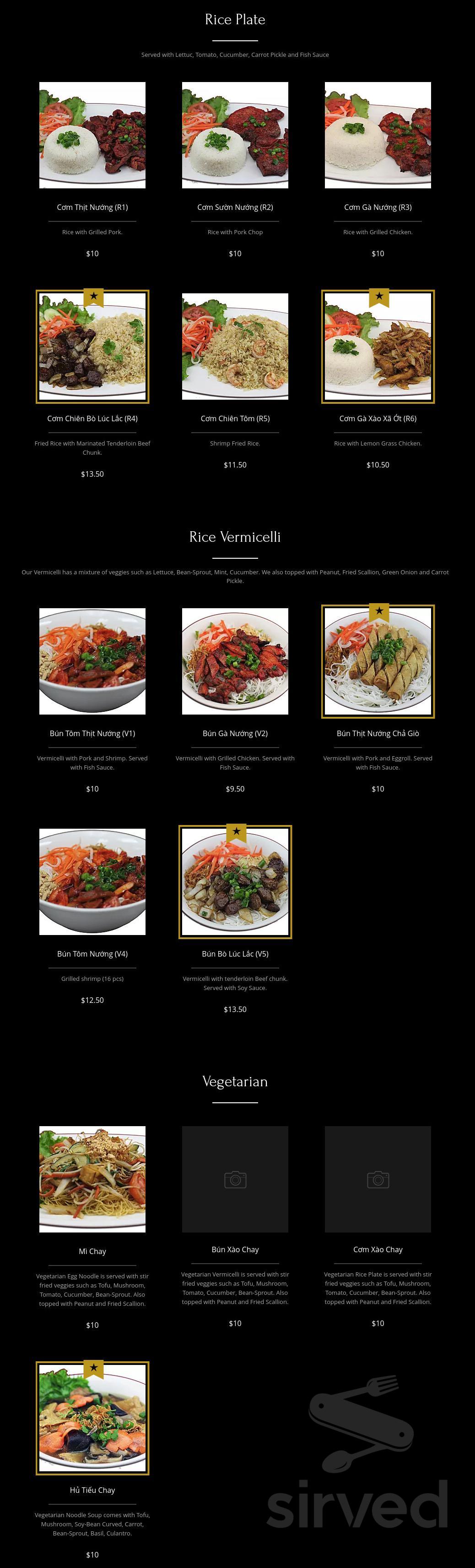 Pho Dakao-Kennesaw menus in Kennesaw, Georgia, United States