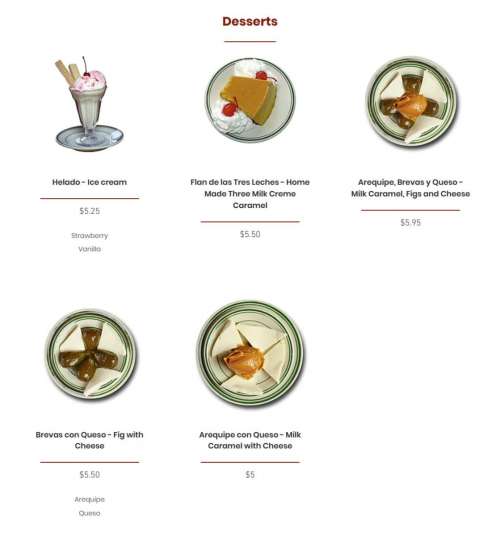 Pollos Mario menu in Queens, New York, USA