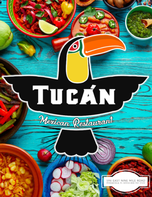 Menu for Tucán Mexican Restaurant in Pensacola, FL | Sirved