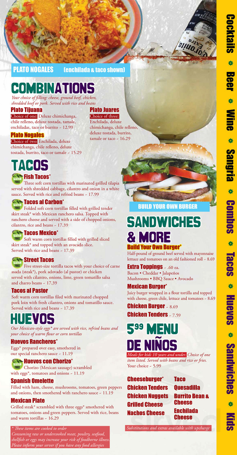 3 Margaritas Conifer menu in Conifer, Colorado, USA