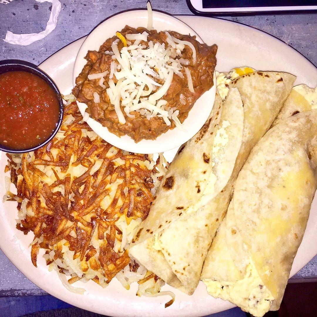 Norma's Cafe menu in Dallas, Texas, USA