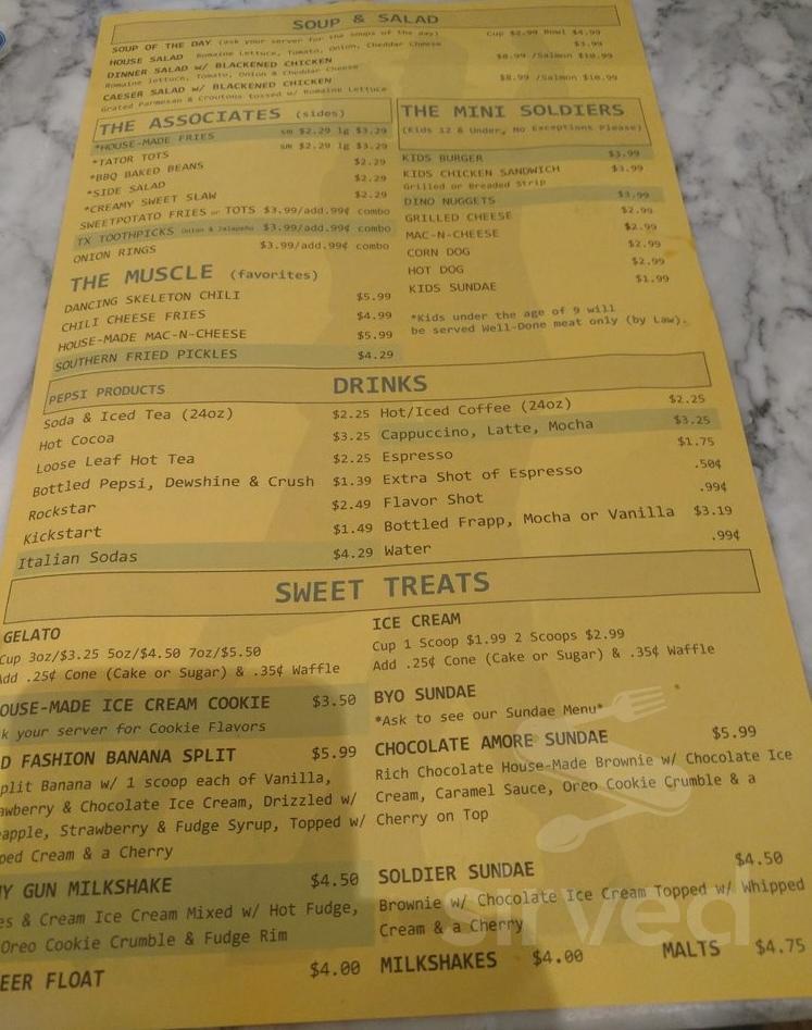 Downtown Greek Pita located inside Marino's Mob Burgers and menu in ...